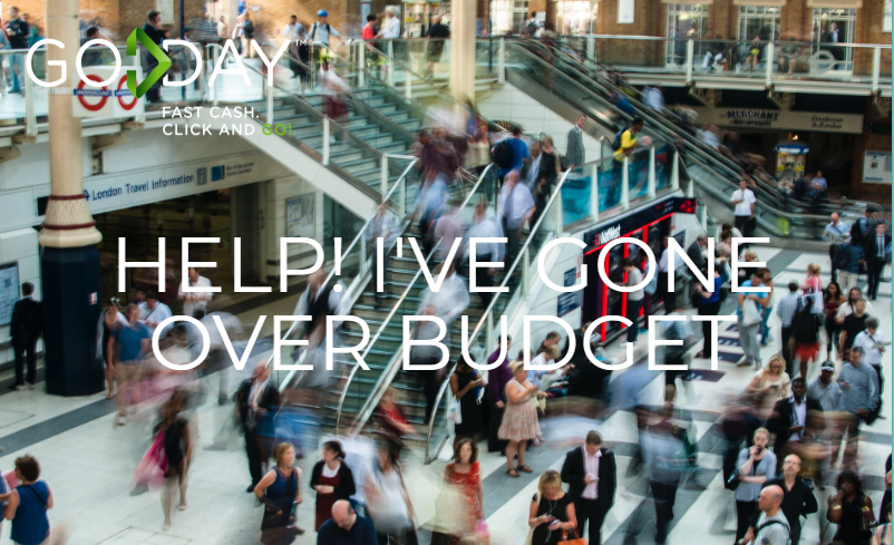 Help! I've Gone Over Budget